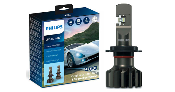 LED H7 auto spuldzes 5800K, komplekts 2 gab.